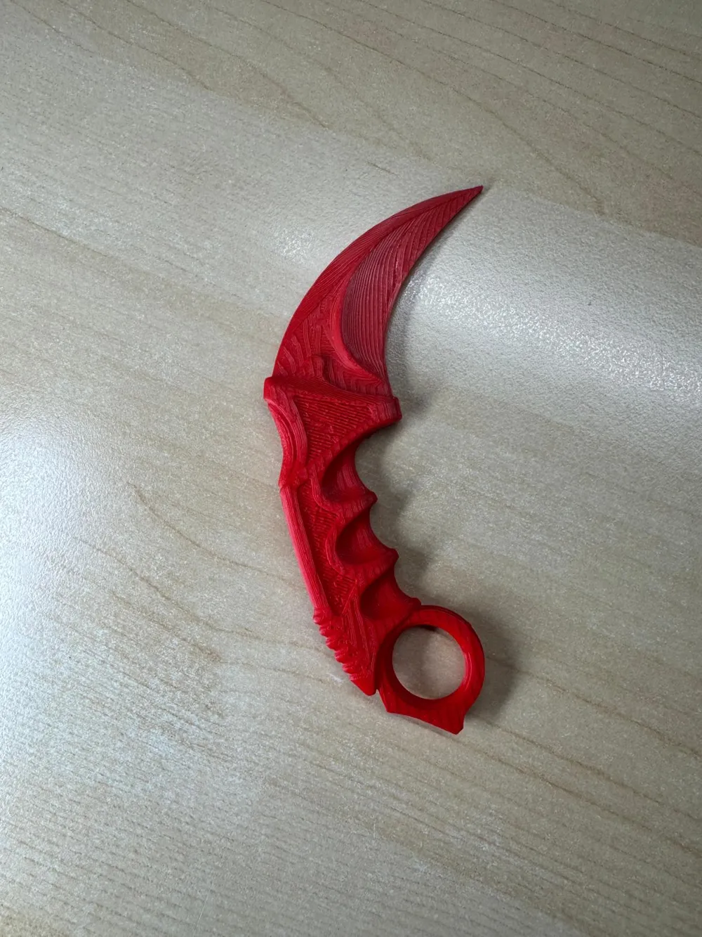 CS2 Karambit - Free 3D Print Model - MakerWorld