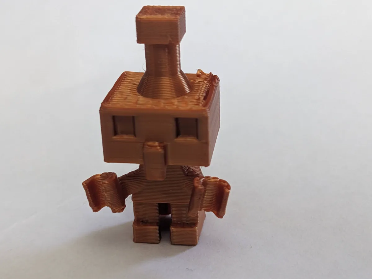 Minecraft brick Copper Golem - Free 3D Print Model - MakerWorld
