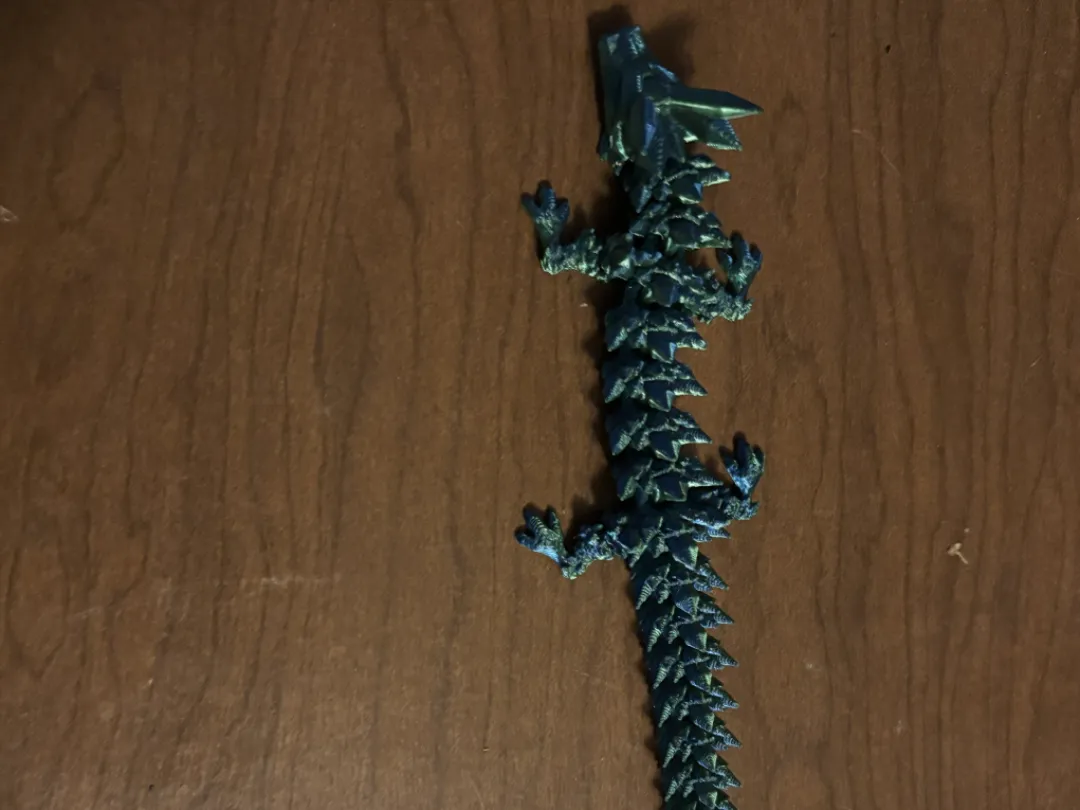 crystal dragon - Free 3D Print Model - MakerWorld