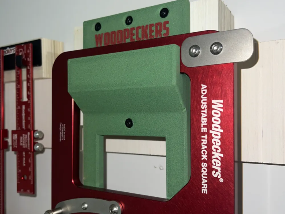 Woodpeckers Track Saw Square Holder - French Cleat - Free 3D Print ...
