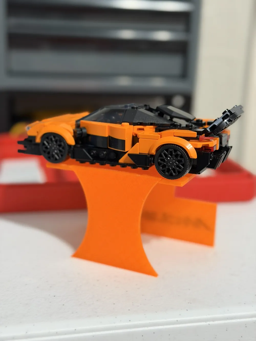Mclaren LEGOs Speed Champions Stand - Free 3D Print Model - MakerWorld