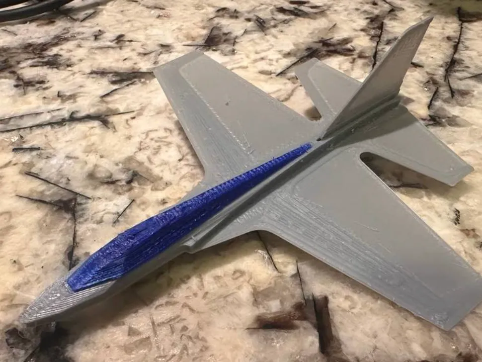 Mini working F49 jet (100mm buildplates!) - Free 3D Print Model ...
