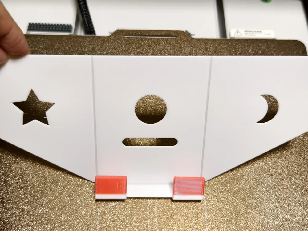 Flexible Hinge Phone Stand (Origami-inspired)—Sun, Moon, and Stars ...