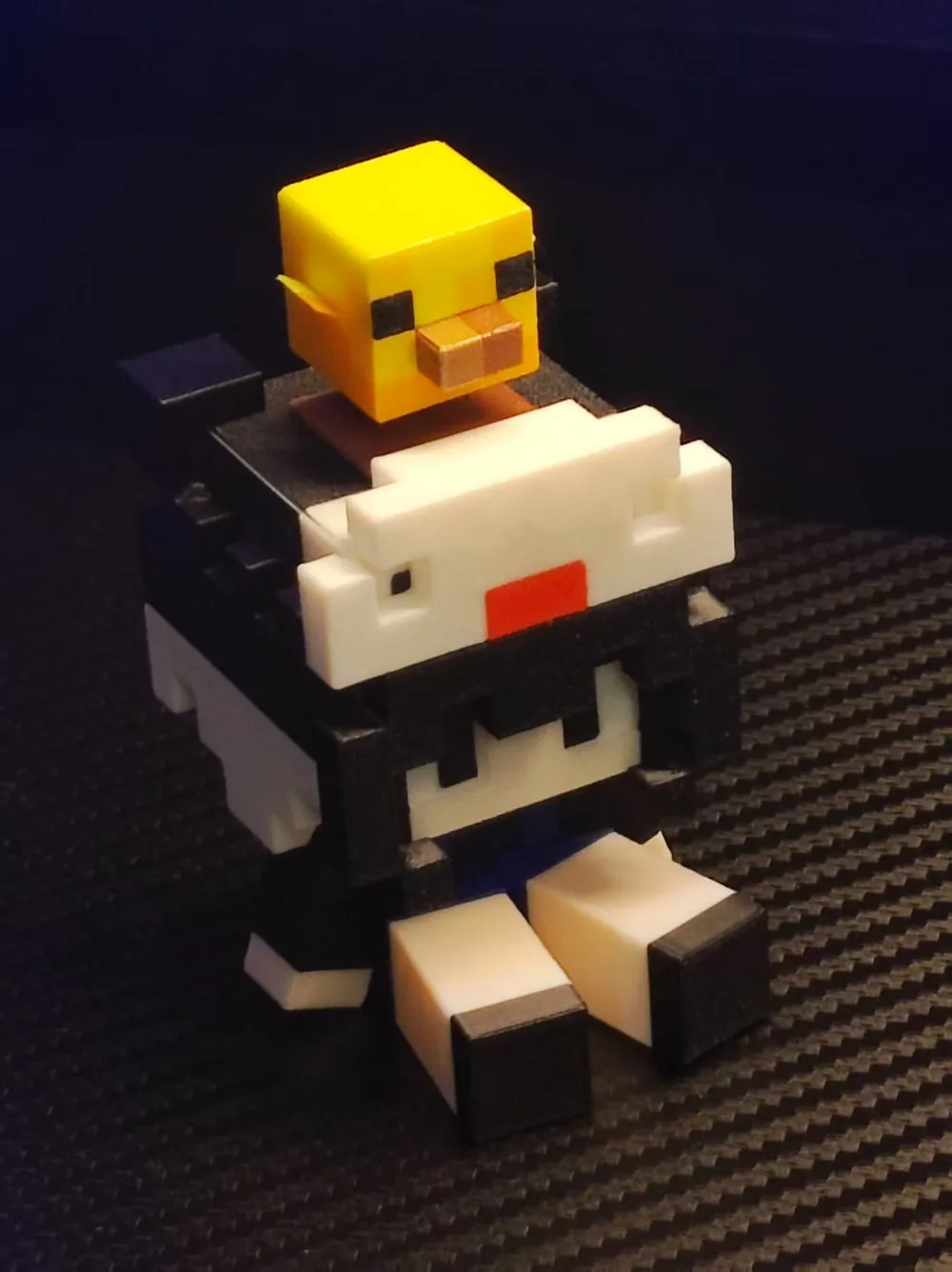 Minecraft - Articulated Small Chick Creature - Figurine Model - Free 3D ...