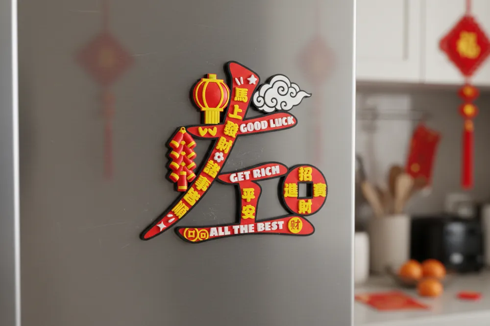 Hundred Family Surnames Refrigerator Magnet - Left - Free 3D Print ...