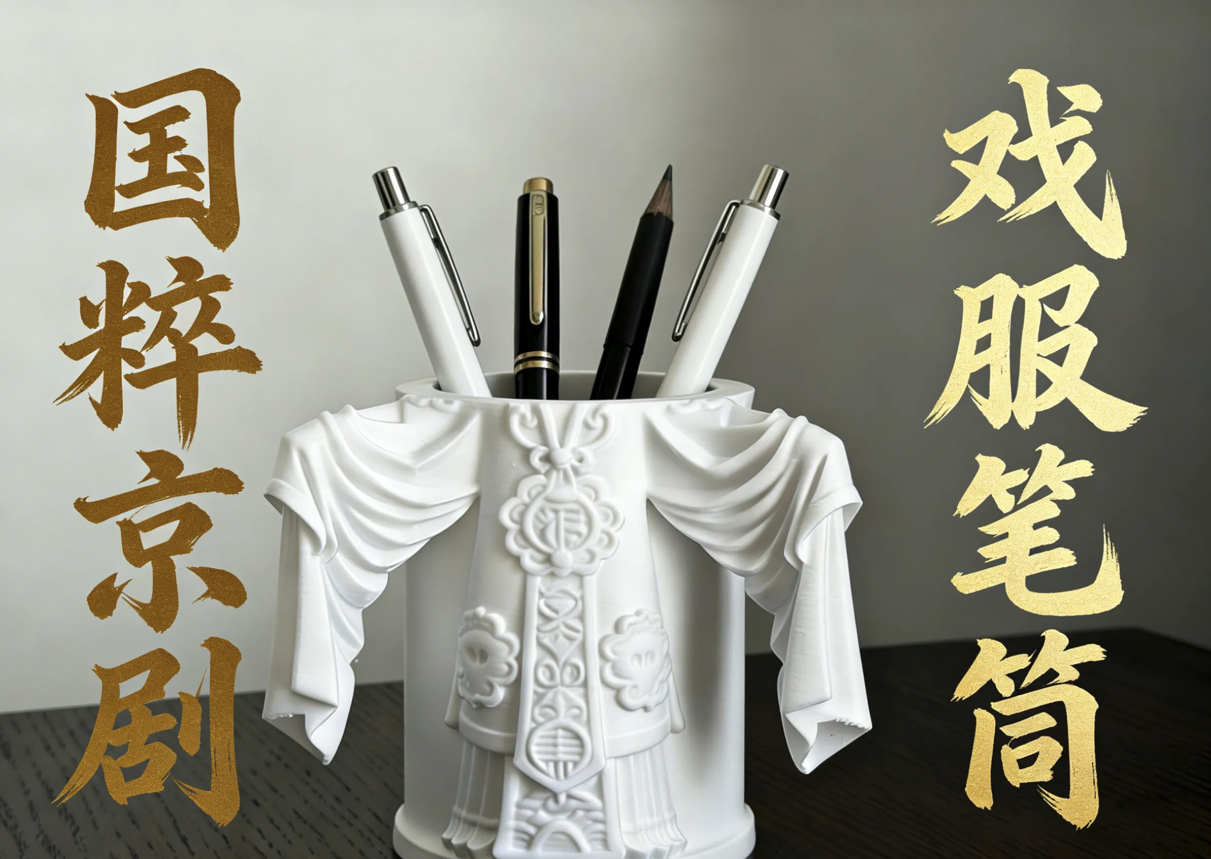 Sélection Ancestrale : Porte-stylo en costume d'Opéra de Pékin, Trésor ...