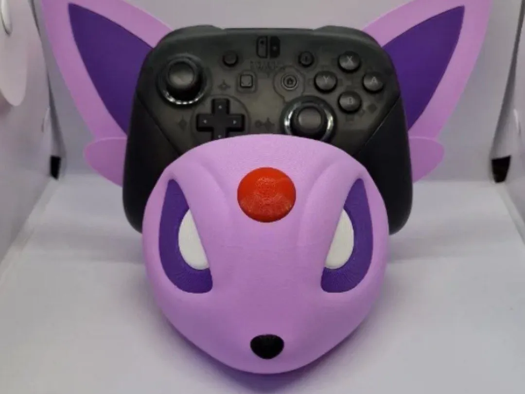 Pokémon JOYSTICK CONTROLLER ESPEON - Free 3D Print Model - MakerWorld