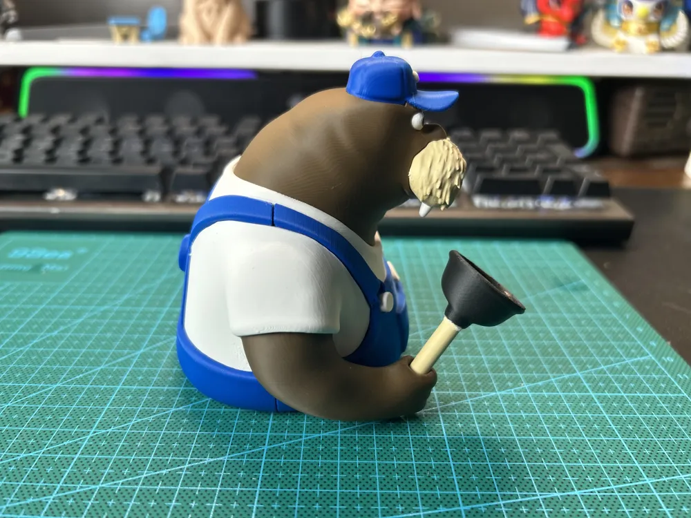 Multi-part - Zootopia 2 (Walrus) - Free 3D Print Model - MakerWorld