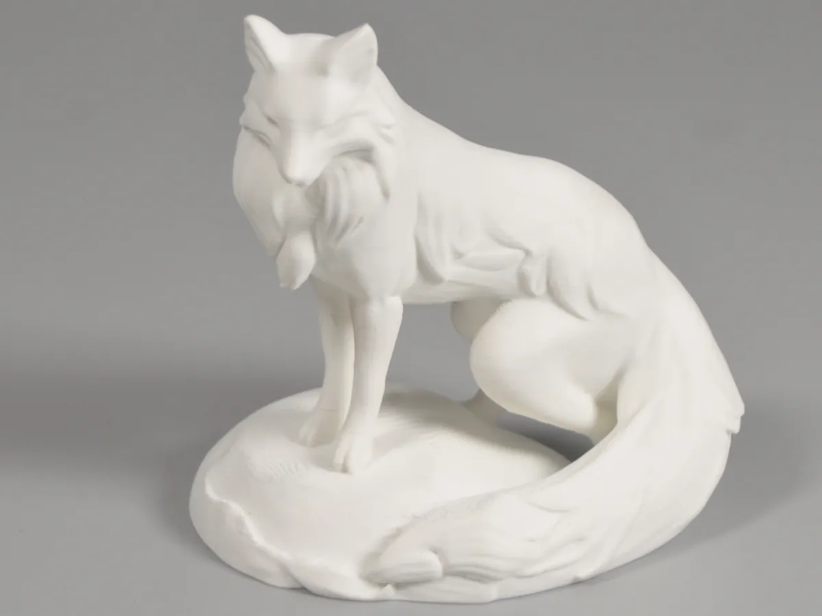 Fox Sculpture Two - Free 3D Print Model - MakerWorld