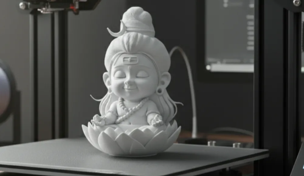 Sivan with Flower - Free 3D Print Model - MakerWorld