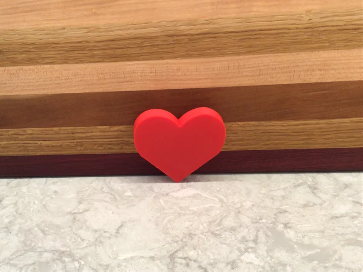 heart coaster - Free 3D Print Model - MakerWorld