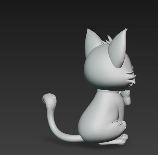 manic cat - Free 3D Print Model - MakerWorld