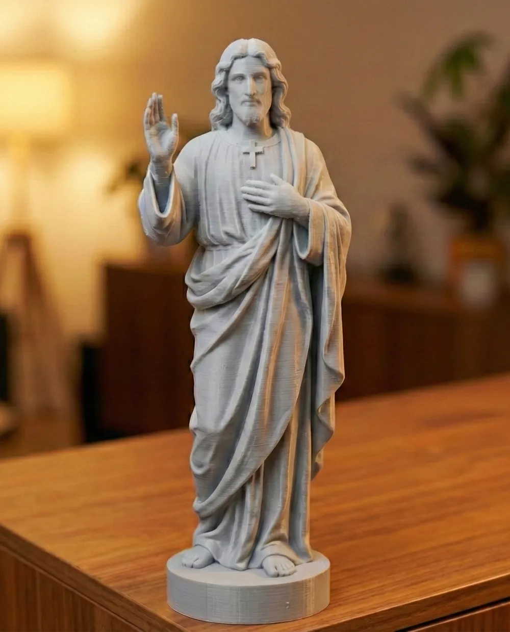 Blessing Jesus Realistic Catholic Nativity Scene - Free 3D Print Model ...