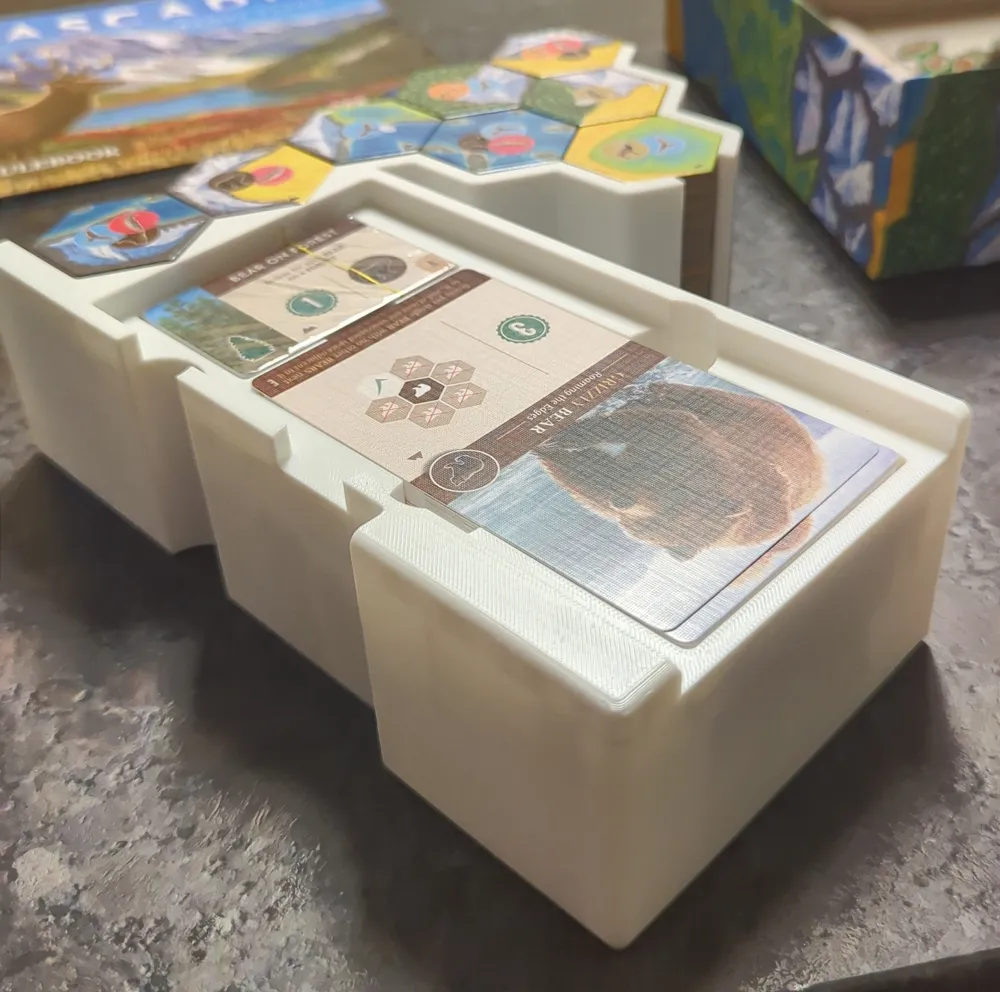 Cascadia Board Game Organizer Insert - Free 3D Print Model - MakerWorld