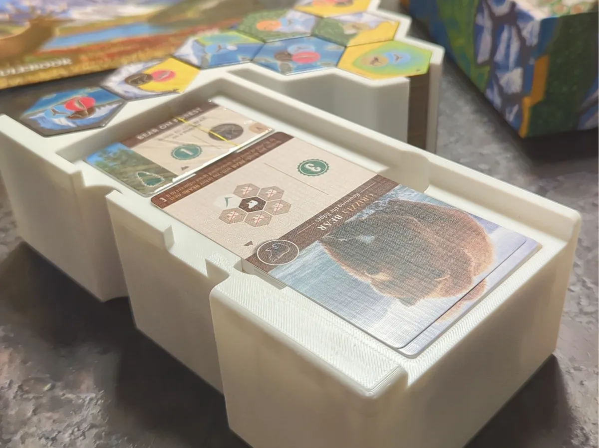 Cascadia Board Game Organizer Insert - Free 3D Print Model - MakerWorld