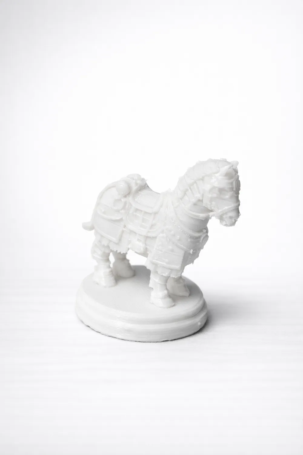 Armored Medieval Horse - Free 3D Print Model - MakerWorld