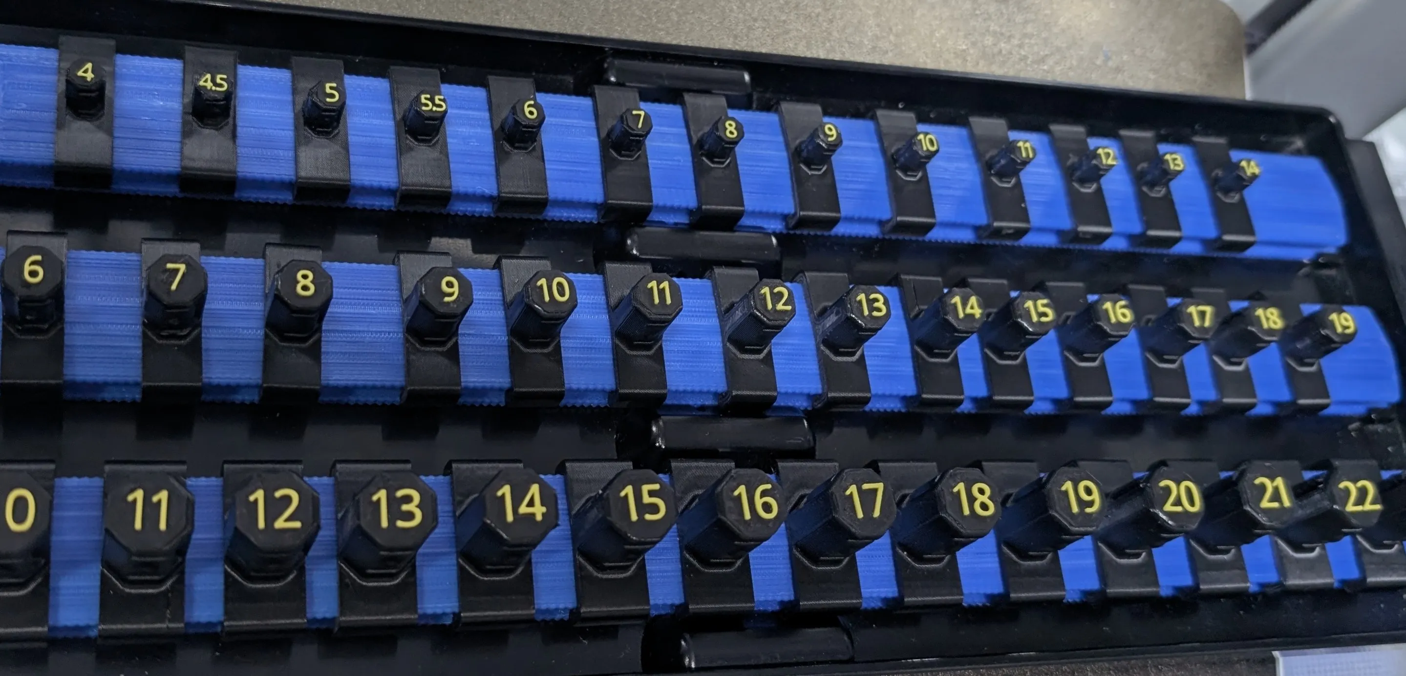 Ultimate Socket Organizers Yukon Husky 46" ToolBox - Free 3D Print ...