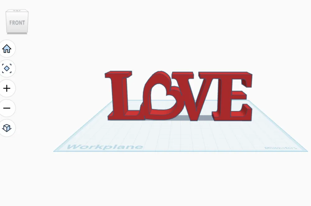 Liebeszeichen mit Herz für das O – Kostenloses 3D-Druckmodell – MakerWorld