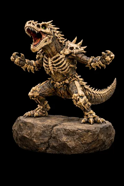 T Rex Skeleton Armor - Free 3D Print Model - MakerWorld