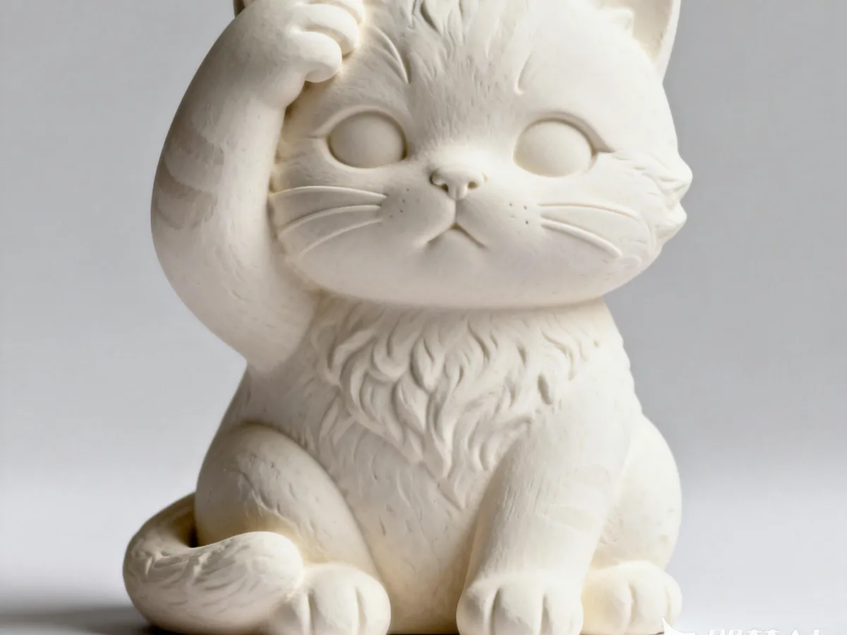 Kitten Statue 4 - Free 3D Print Model - MakerWorld