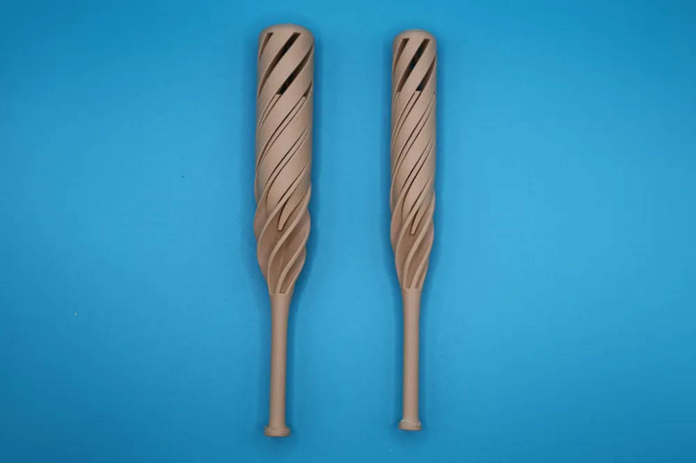 Impossible Pass-Through Baseball Bat Fidgets - Free 3D Print Model ...