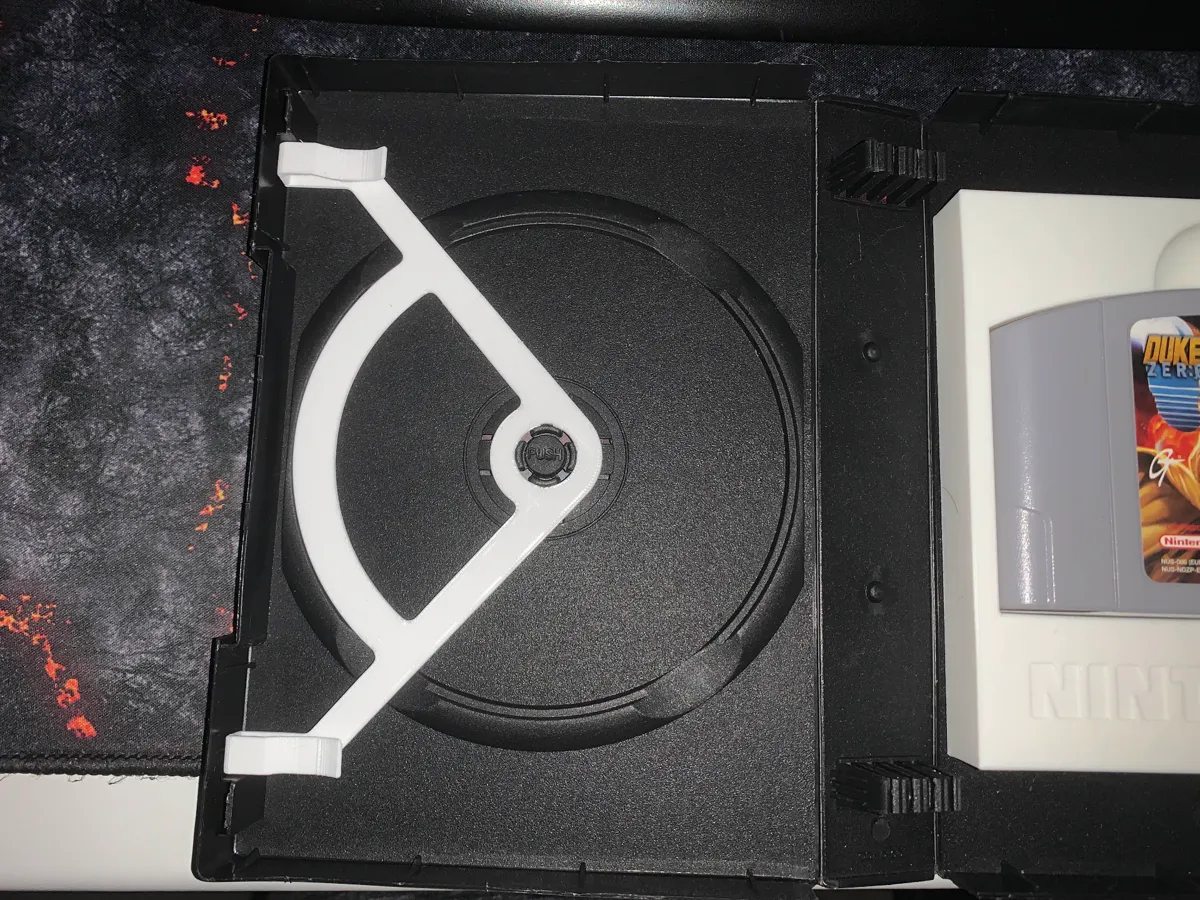 Adaptador de suporte de manual para capas de DVD Nintendo SNES N64 ...