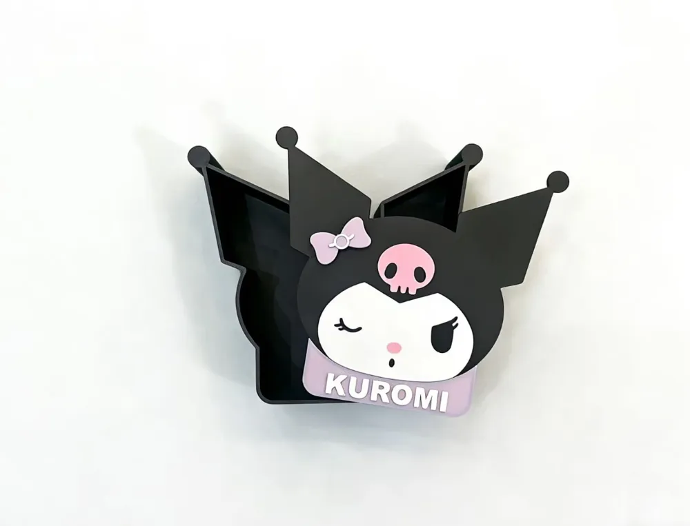 Kuromi Storage Box - Free 3D Print Model - MakerWorld