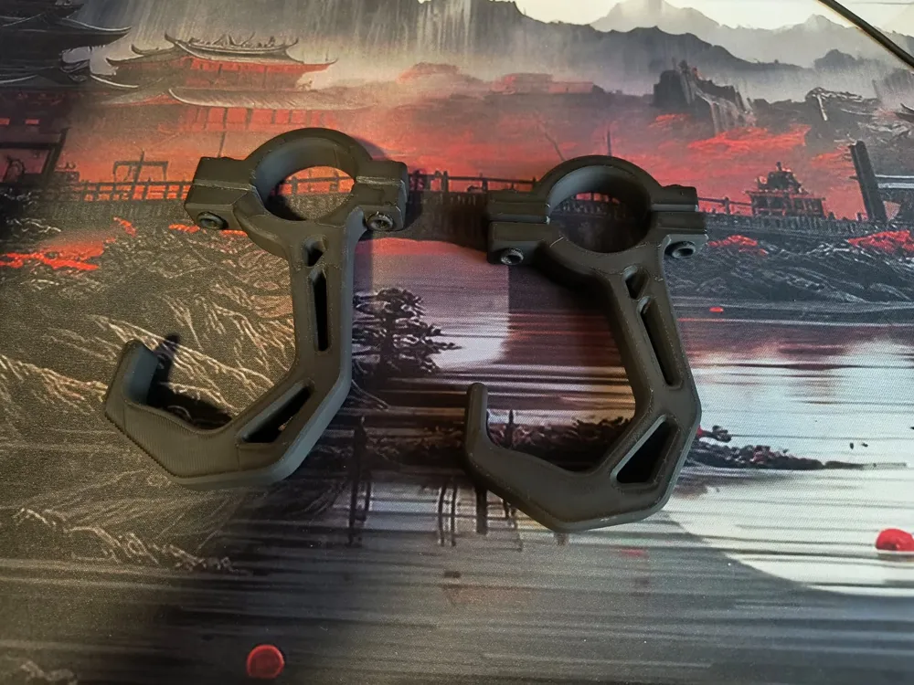 Steering wheel hanger/hook for cars with a 35mm roll cage - Free 3D ...