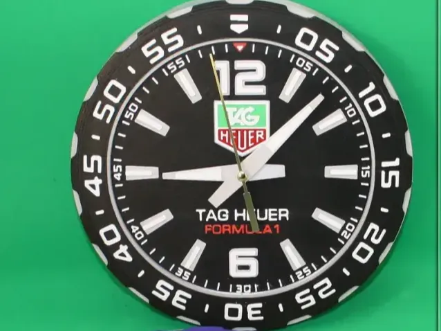 TAG Heuer Formula1 Wall Clock | Fan Art - Free 3D Print Model - MakerWorld