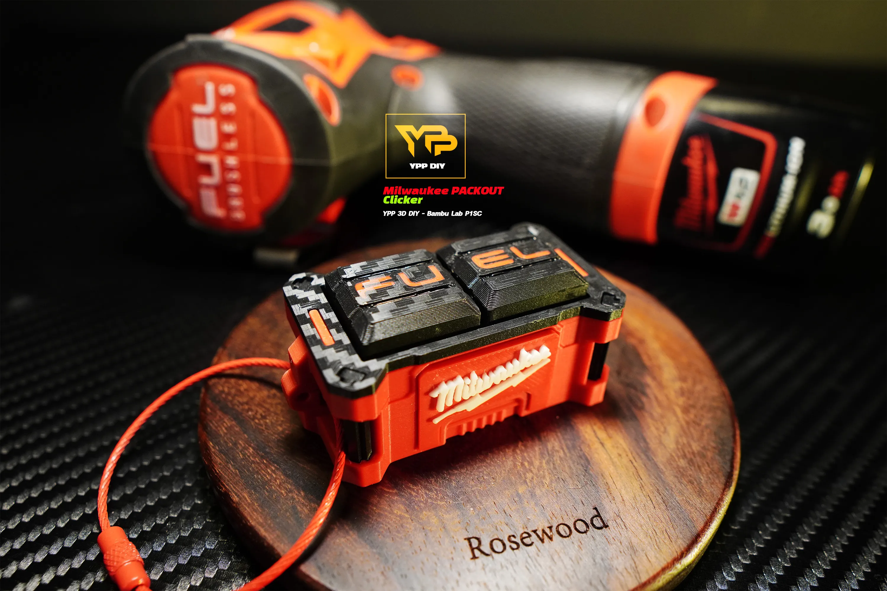 Milwaukee PACKOUT Clicker - Free 3D Print Model - MakerWorld