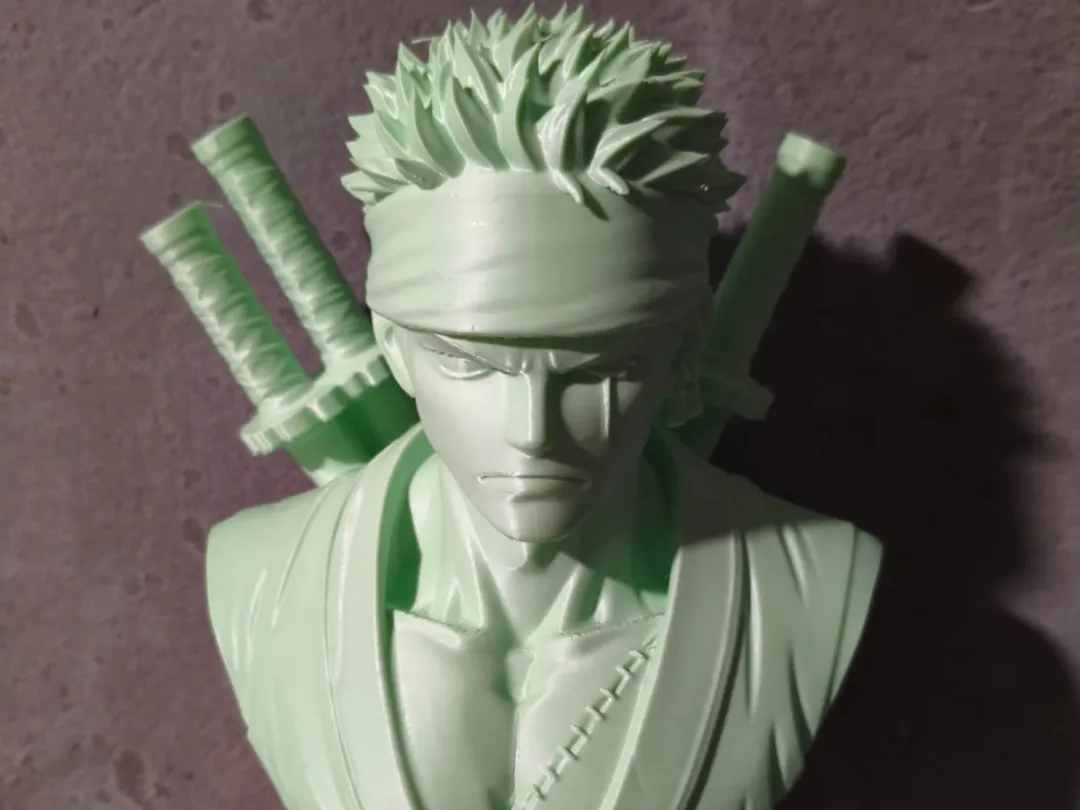 Roronoa Zoro Bust - Free 3D Print Model - MakerWorld