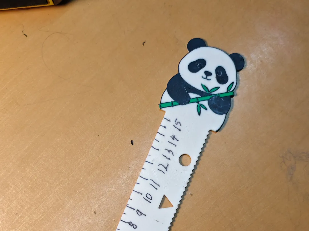 Regla de panda - Modelo de impresión 3D gratuito - MakerWorld