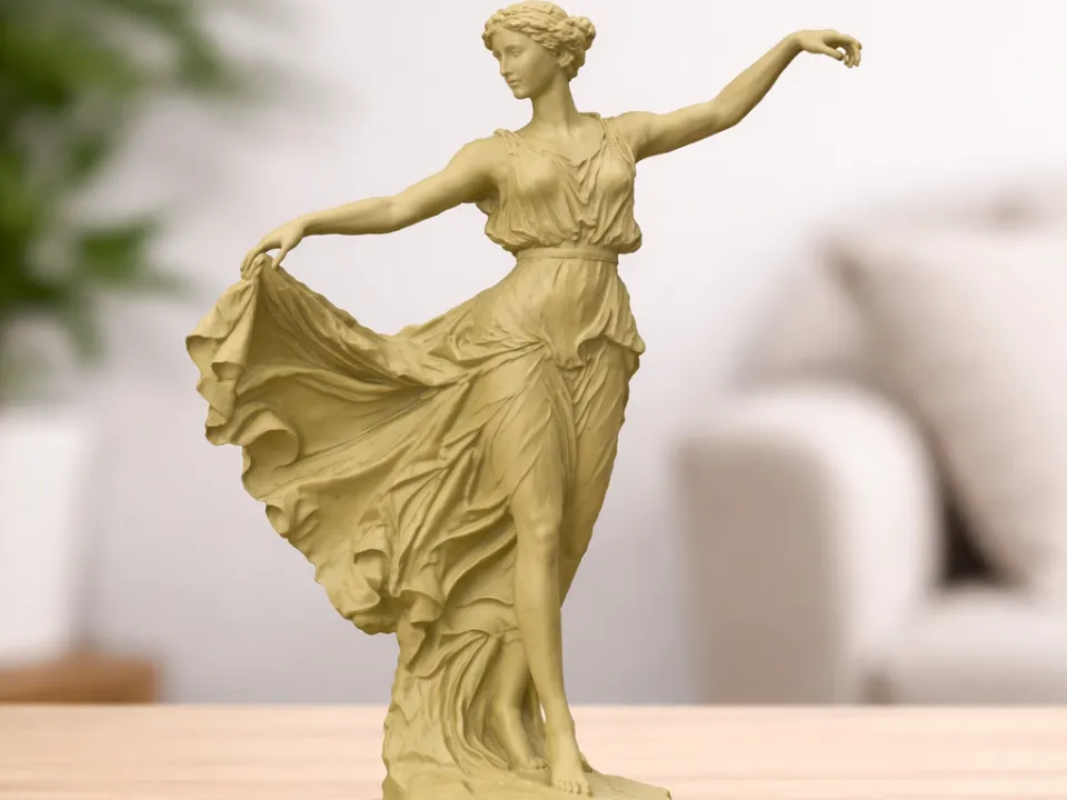 3D MODEL GREEK STATUE - Free 3D Print Model - MakerWorld