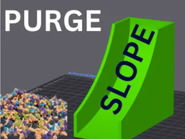 Filament waste/poop slope - Free 3D Print Model - MakerWorld