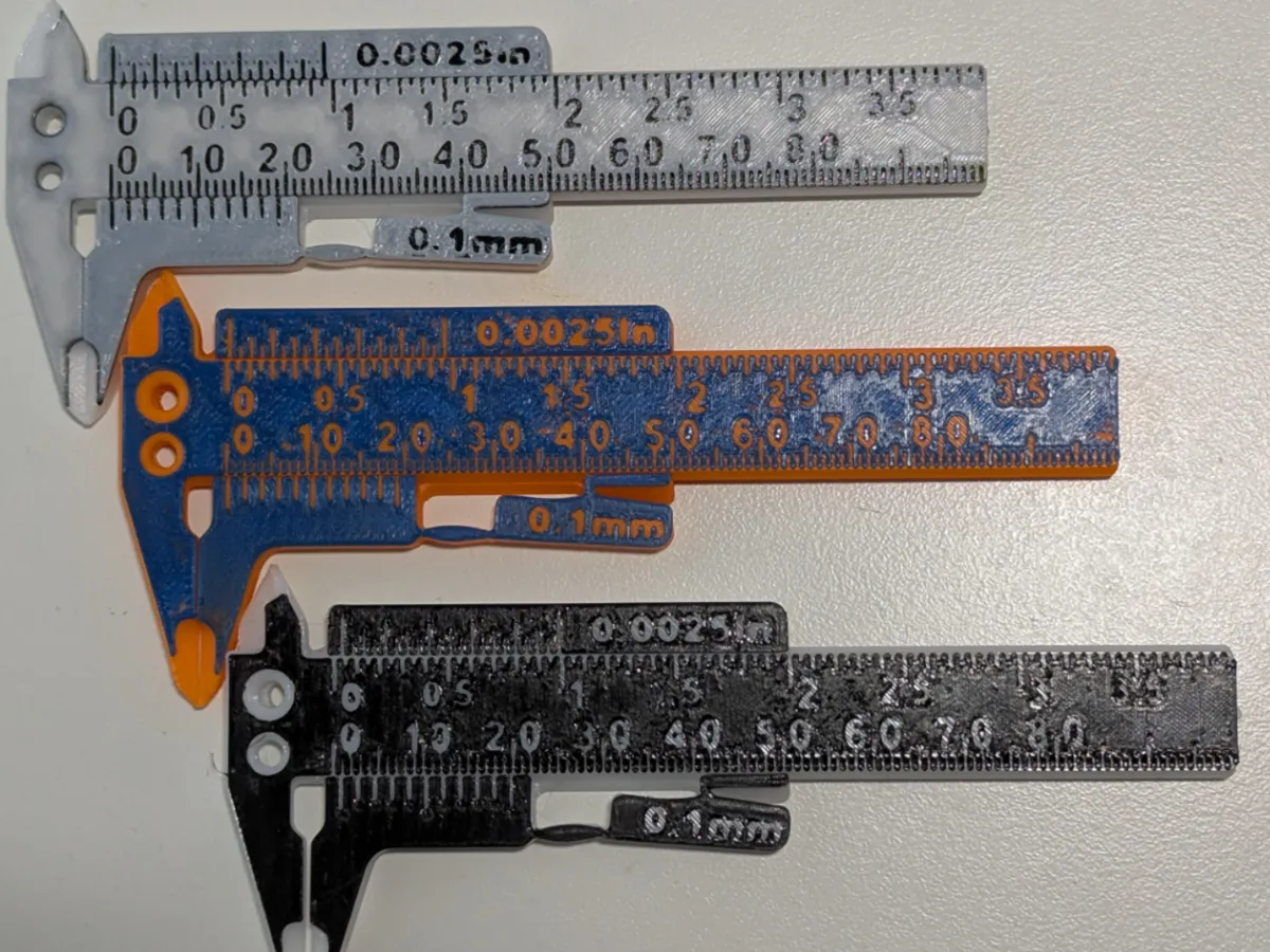 Clamp Caliper (printable pocket caliper w/ clamp) - Free 3D Print Model ...