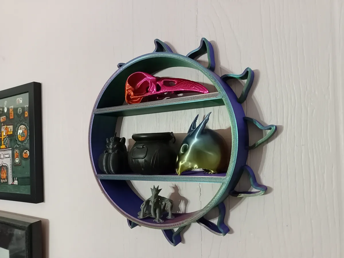 Wall mount Sun Shelf - Free 3D Print Model - MakerWorld
