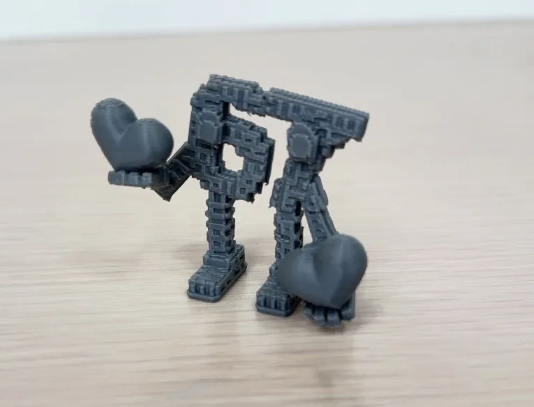 Valentines 67 Buddy Holding Hearts - Free 3D Print Model - MakerWorld