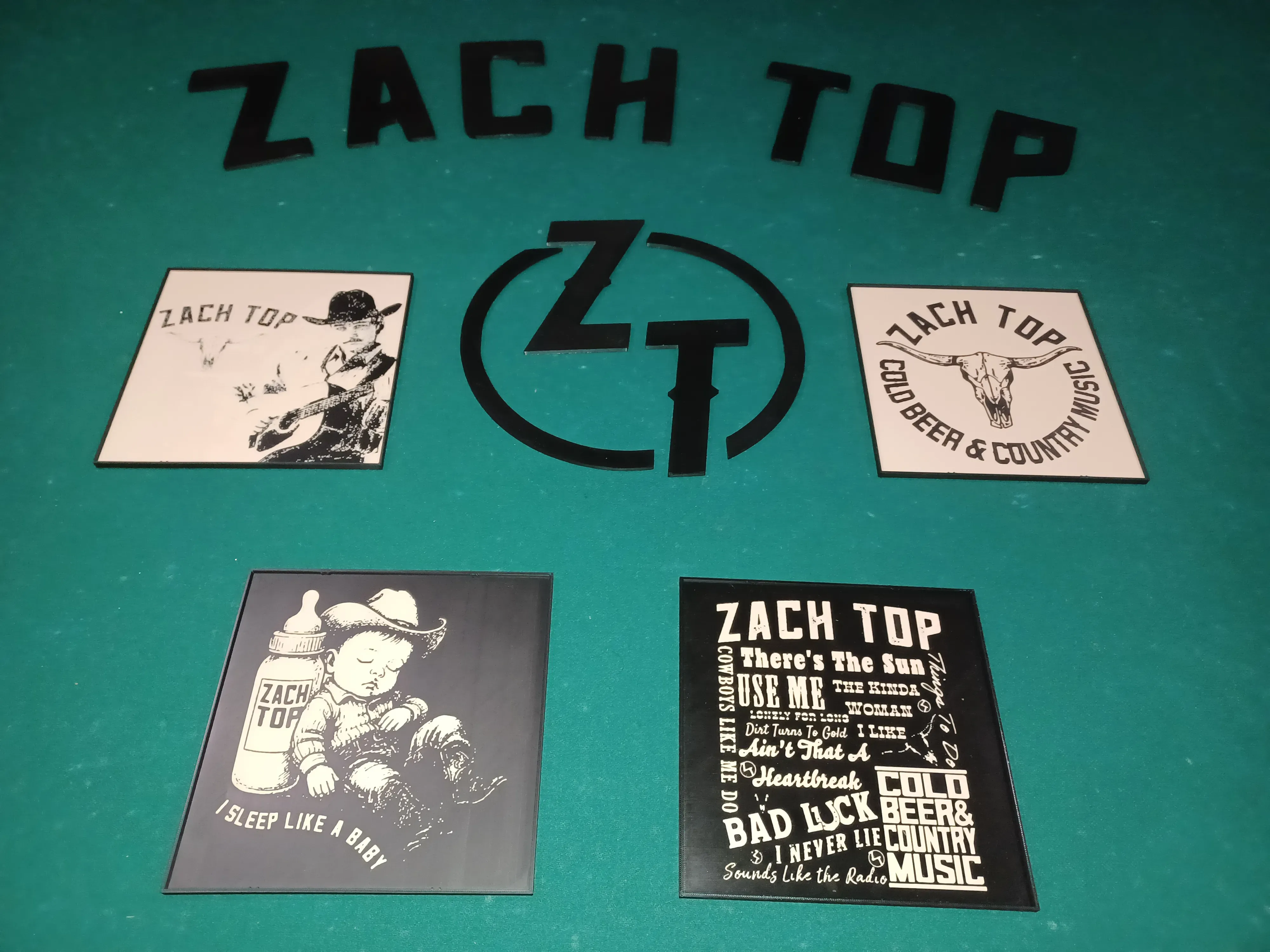 Zach Top Logo Wall Art - Free 3D Print Model - MakerWorld