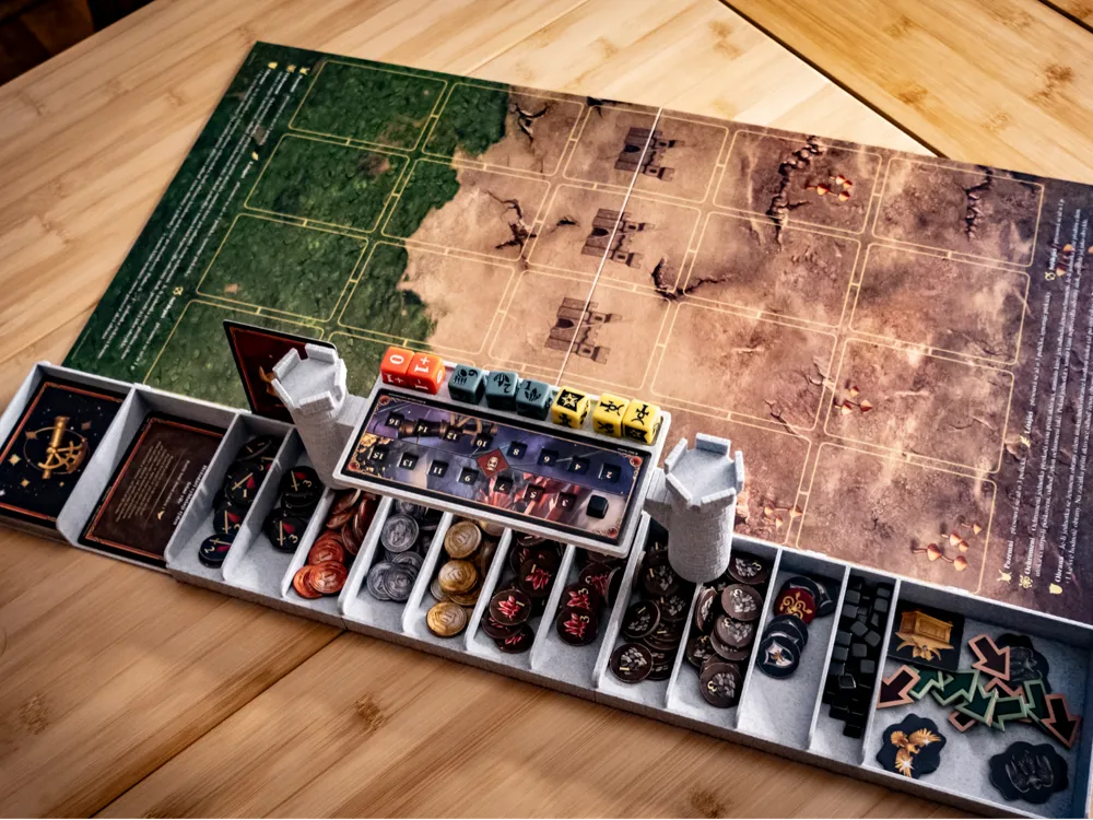 Organizer for Board Games – HEROES III Board Game - Free 3D Print Model ...