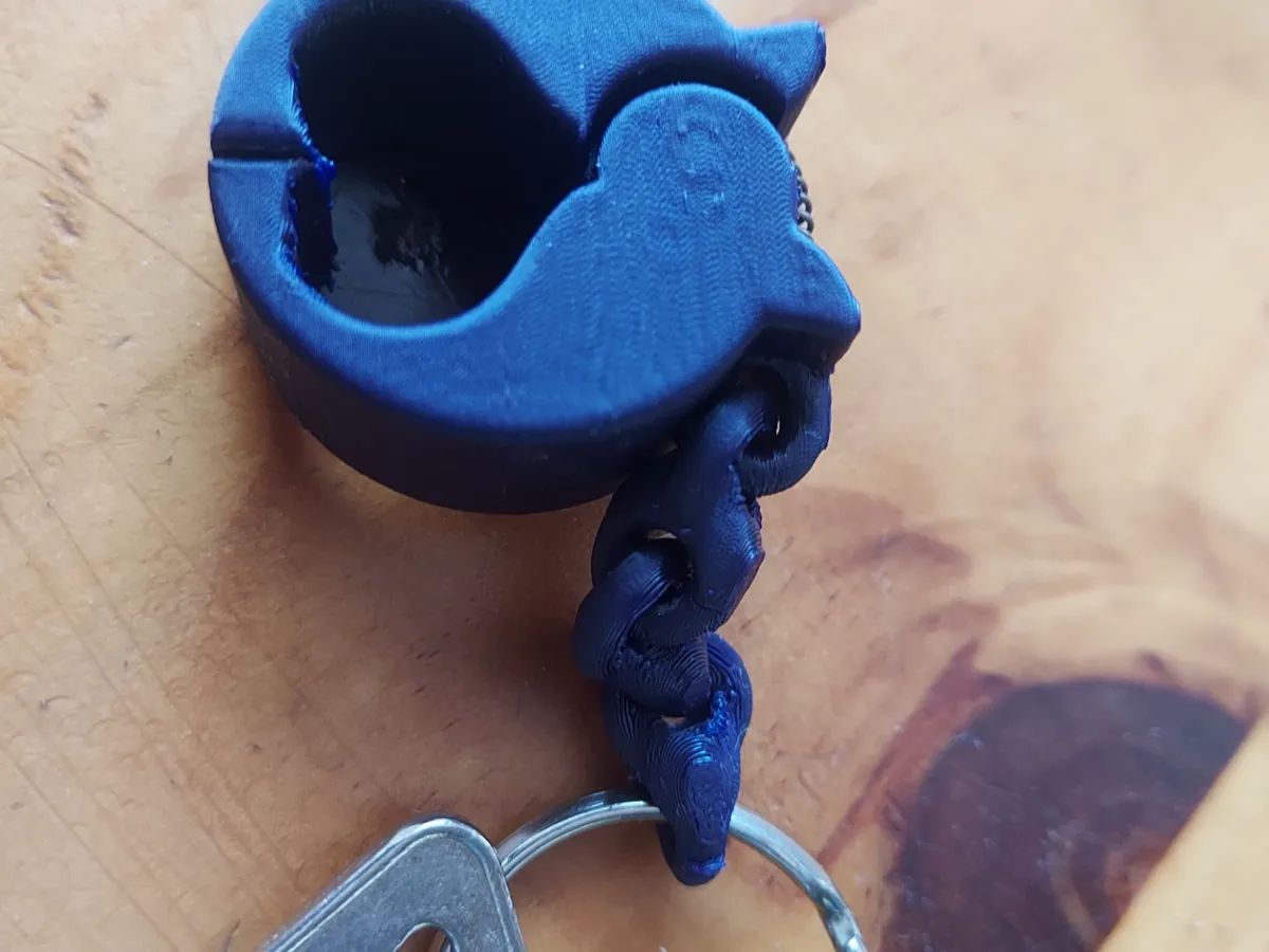 Nibbler Keychain - Free 3D Print Model - MakerWorld