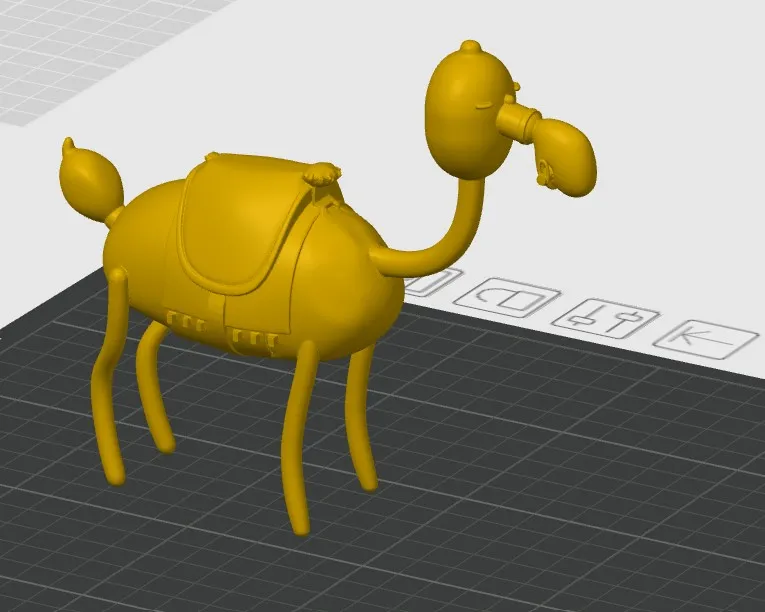Lemon Camel Lemon Horse Adventure Time - Free 3D Print Model - MakerWorld
