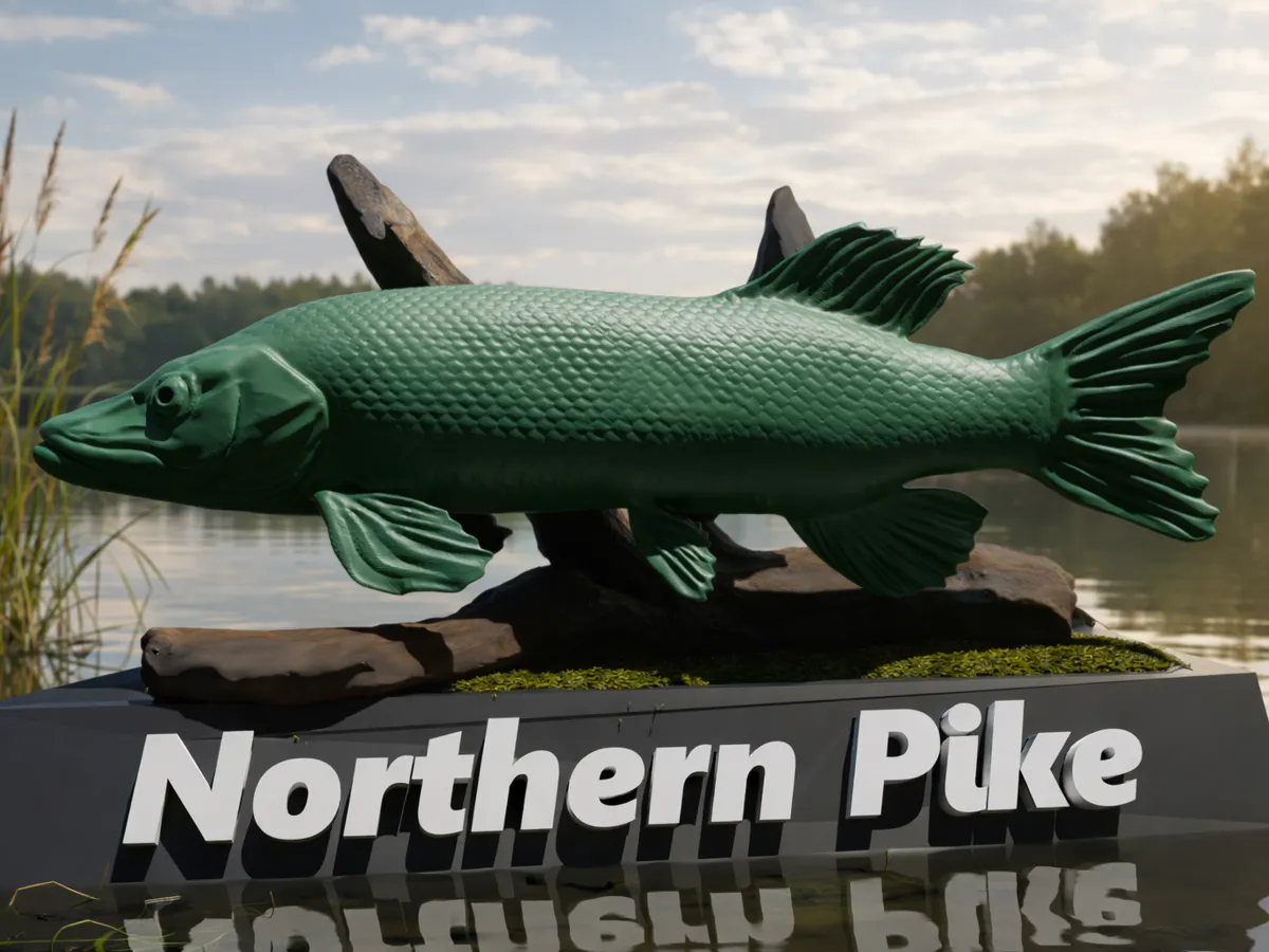 Northern Pike Display – 3D Printed Fish - Free 3D Print Model - MakerWorld