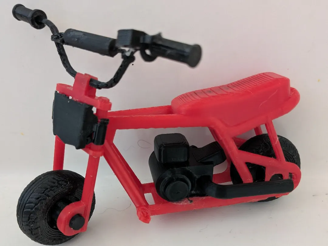 FRP GMB100 minibike - Free 3D Print Model - MakerWorld