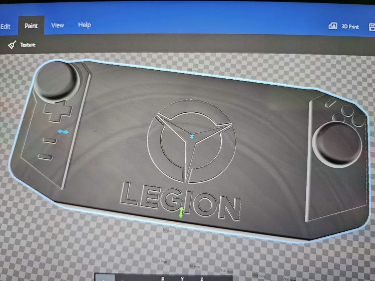 Legion Go Front Cover - Free 3D Print Model - MakerWorld