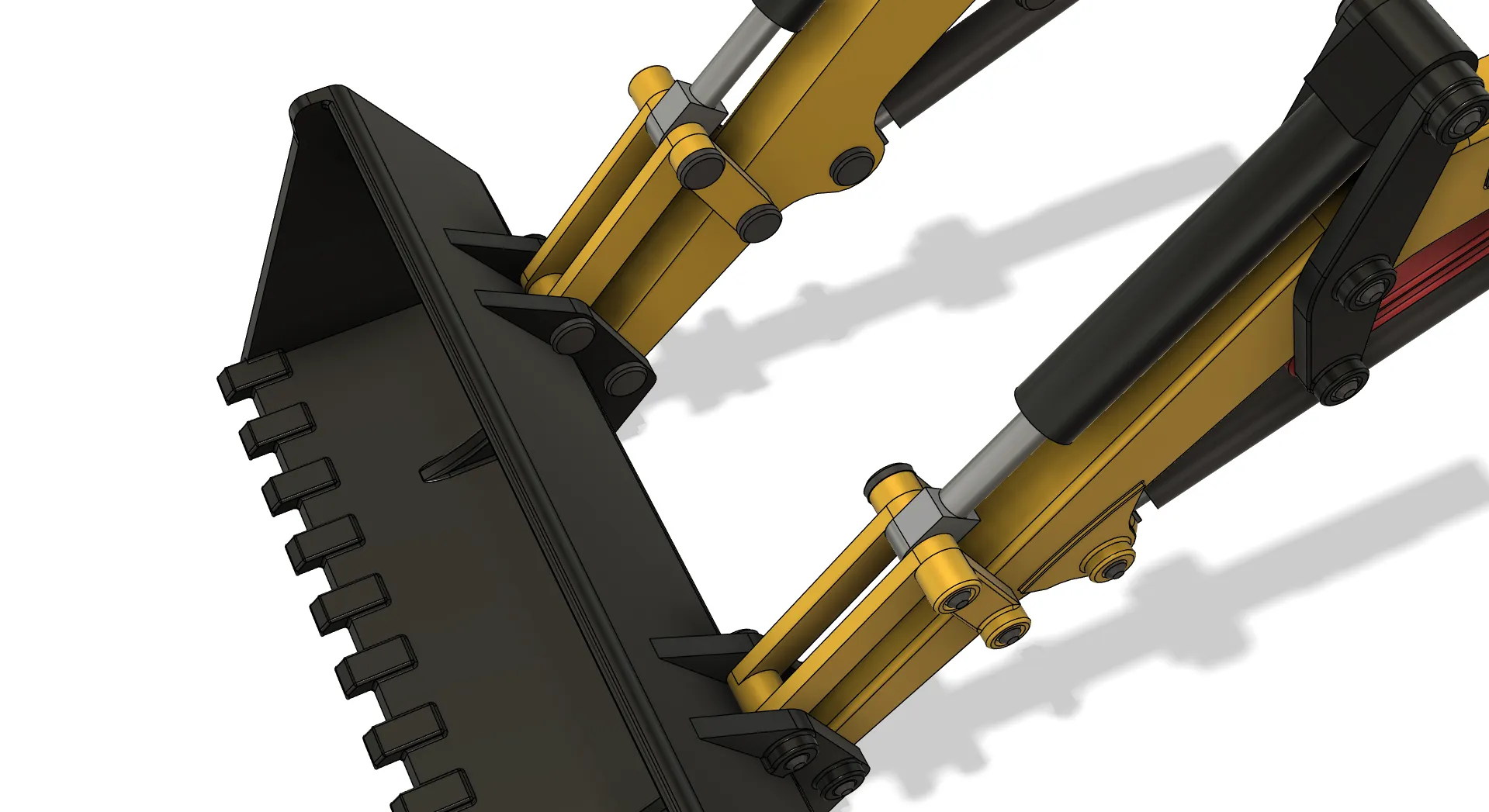 JCB 3CX Backhoe Loader ( Excavator ) 1:24 scale - Free 3D Print Model ...