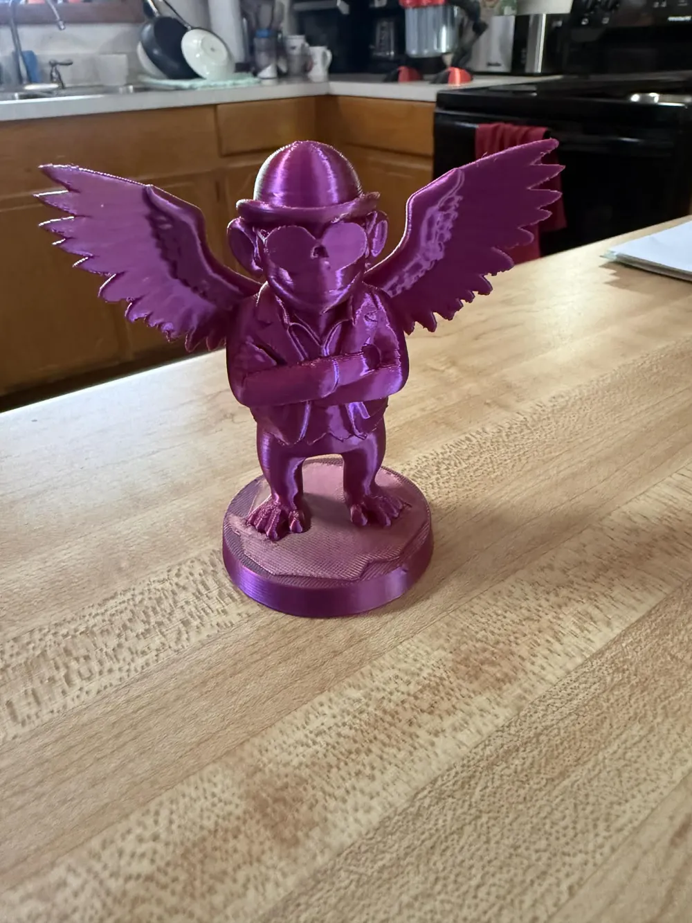 Flying Monkey Statue - Free 3D Print Model - MakerWorld