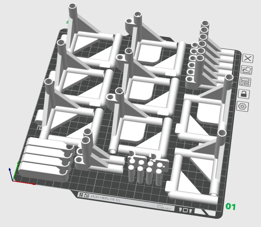 A1 simple printer enclosure - Free 3D Print Model - MakerWorld
