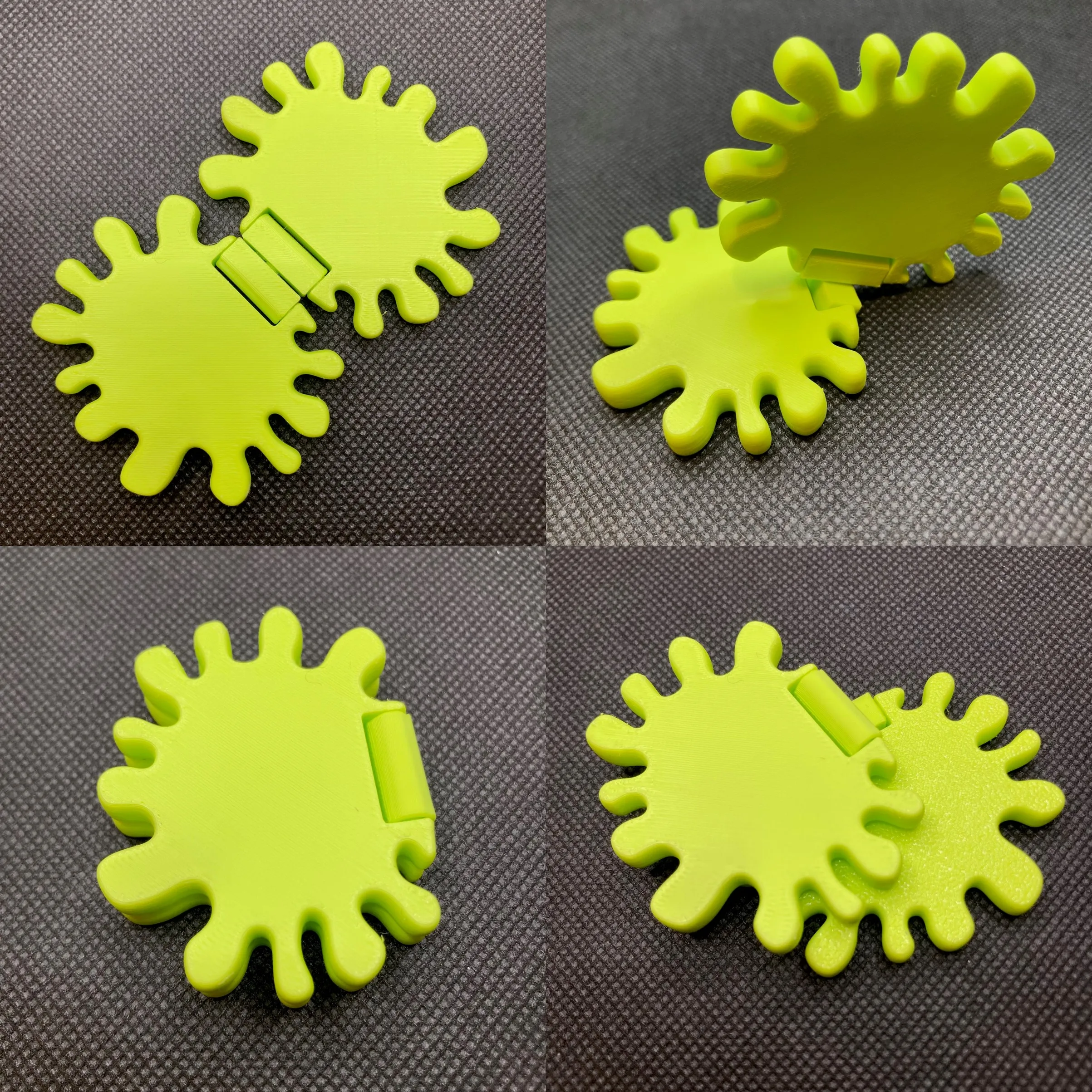Splat! the Slider + Flip Fidget => Print in Place - Free 3D Print Model ...