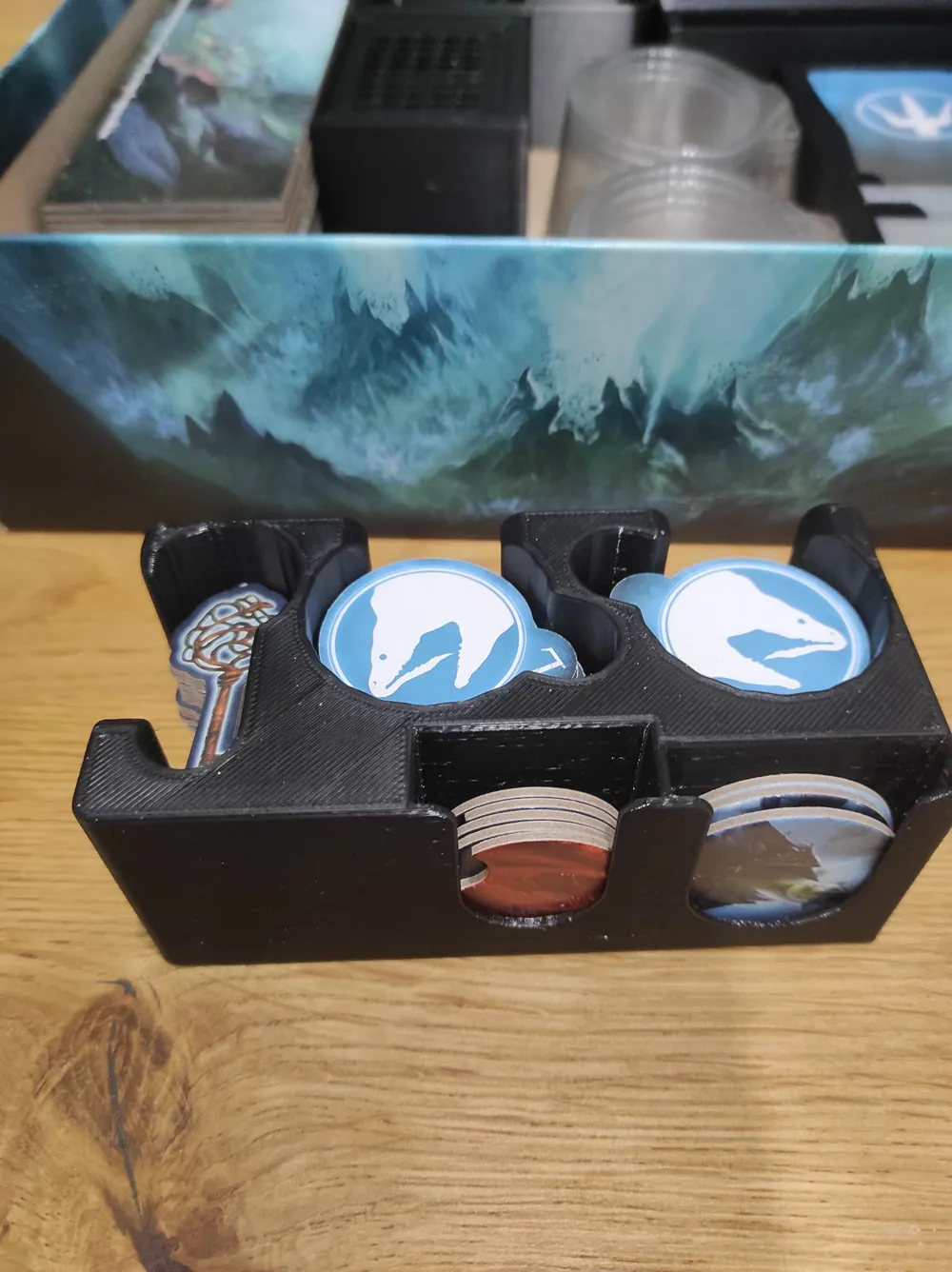 Abyss Board Game Insert / Organizer (ALL IN) - Free 3D Print Model ...