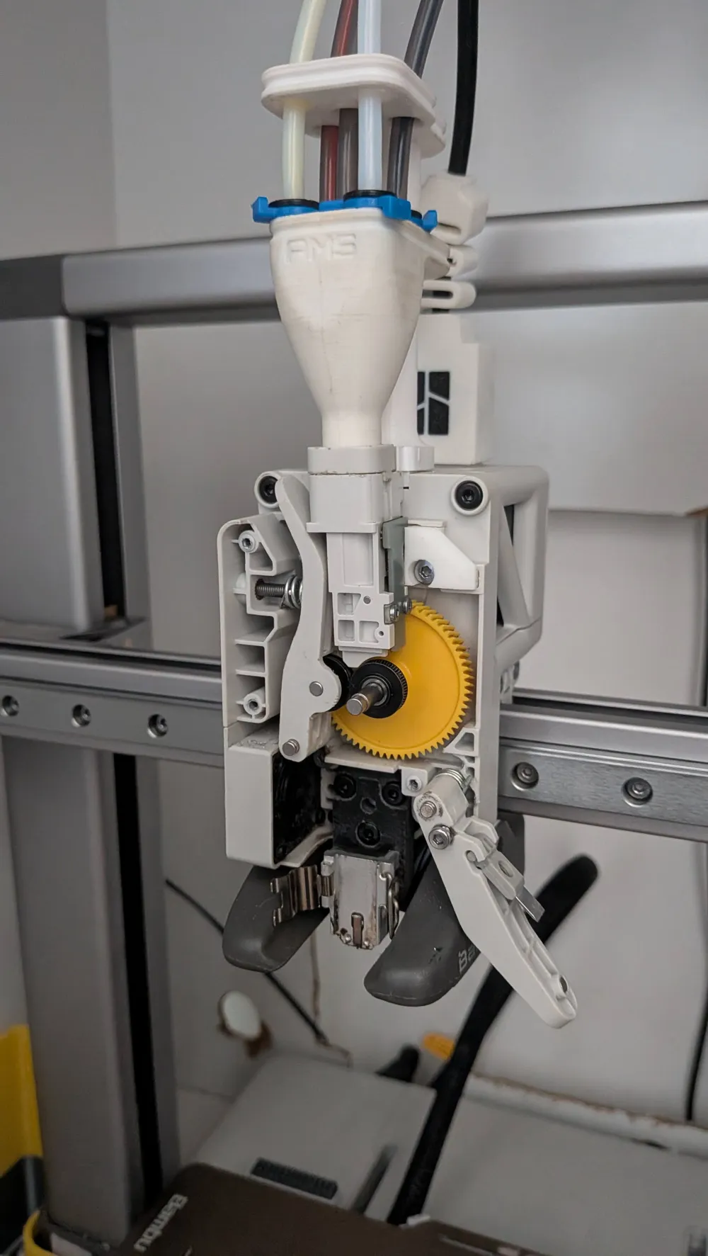 A1 Open Cover Mod :: Direct access to AMS Hub - Free 3D Print Model ...